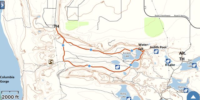 Ancient Lakes Loop | NaughtyHiker