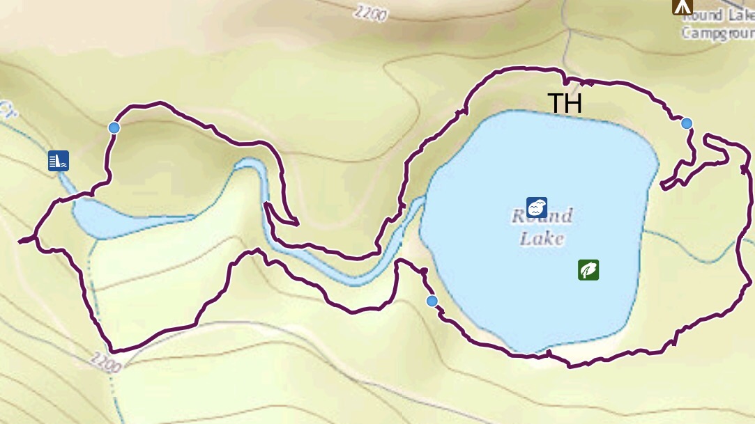 Round Lake State Park Loop | NaughtyHiker